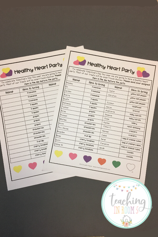 Valentine Printable Activities for Upper Elementary